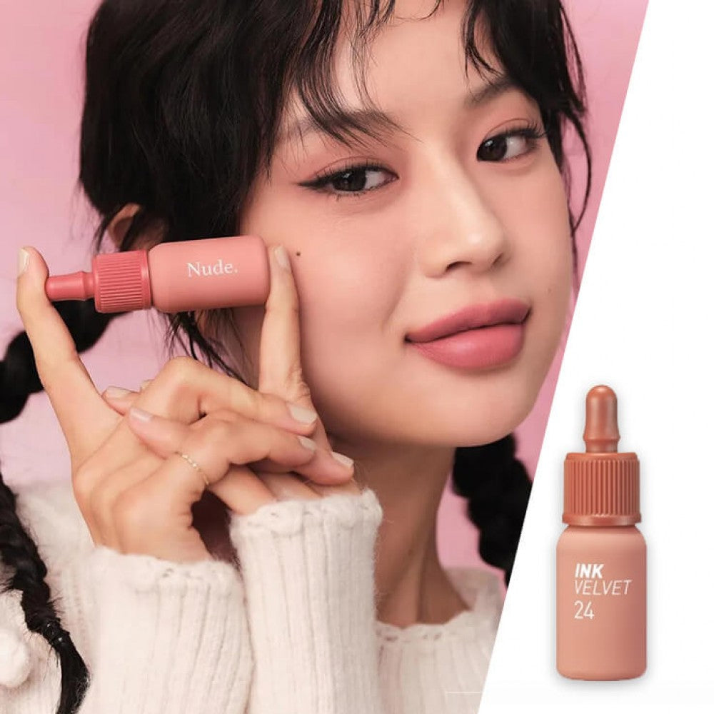 Peripera 霧面天鵝絲絨唇釉 (裸色系列) – Kosmetics Beauty